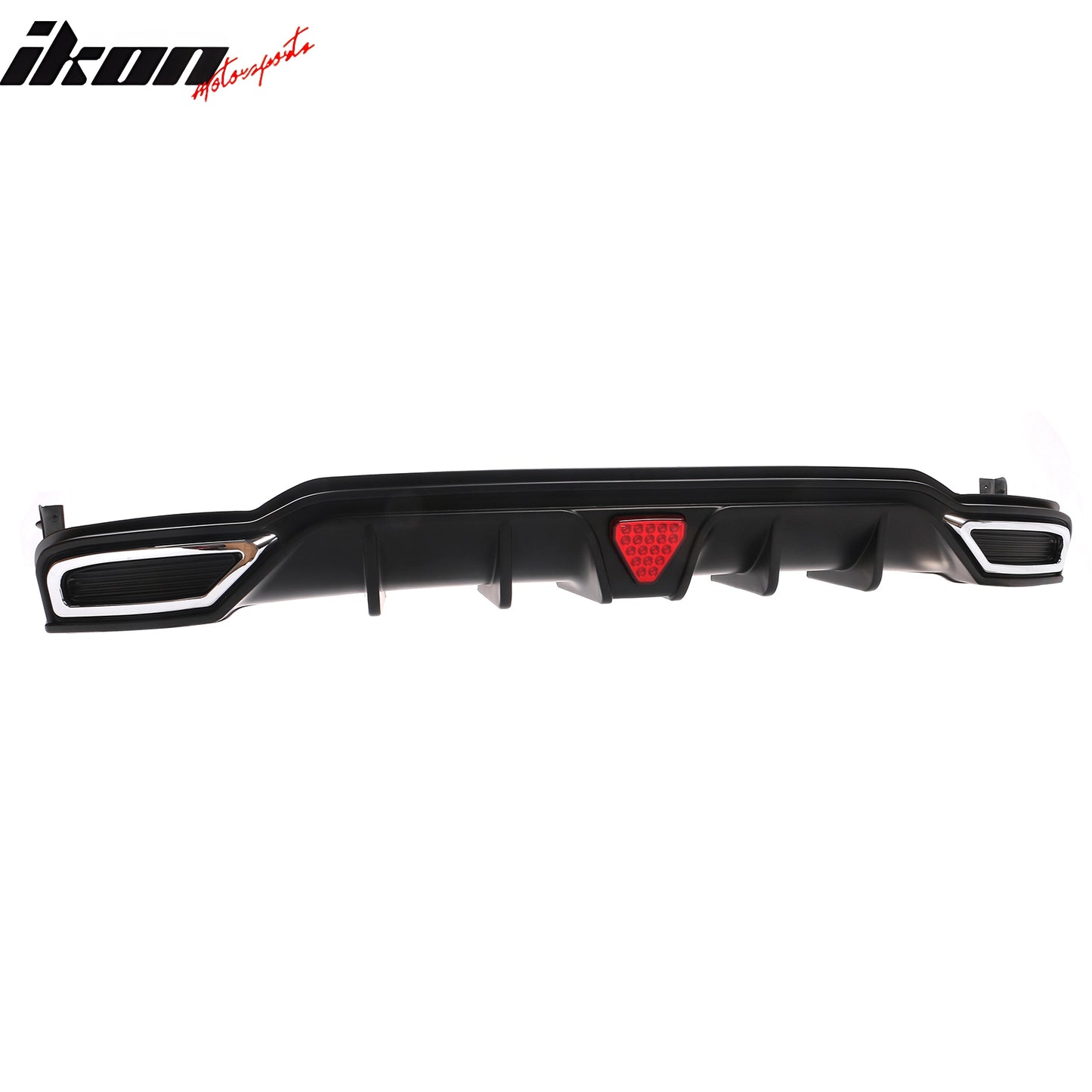 IKON MOTORSPORTS Rear Diffuser, Compatible with 2022-2024 Honda Civic ...
