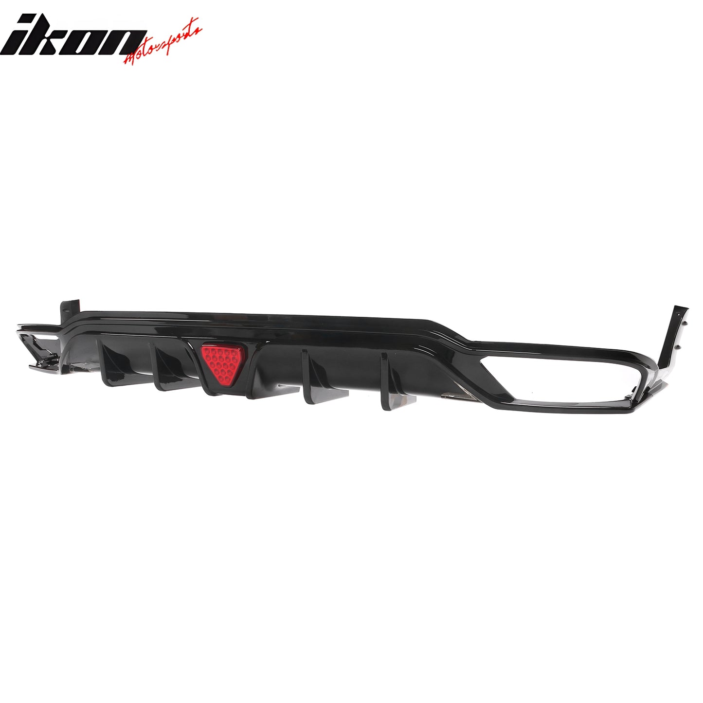 IKON MOTORSPORTS Rear Diffuser, Compatible with 2022-2024 Honda Civic ...