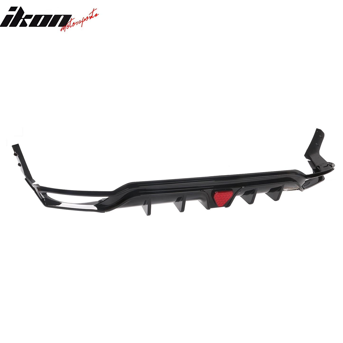 IKON MOTORSPORTS Rear Diffuser, Compatible with 2022-2024 Honda Civic ...