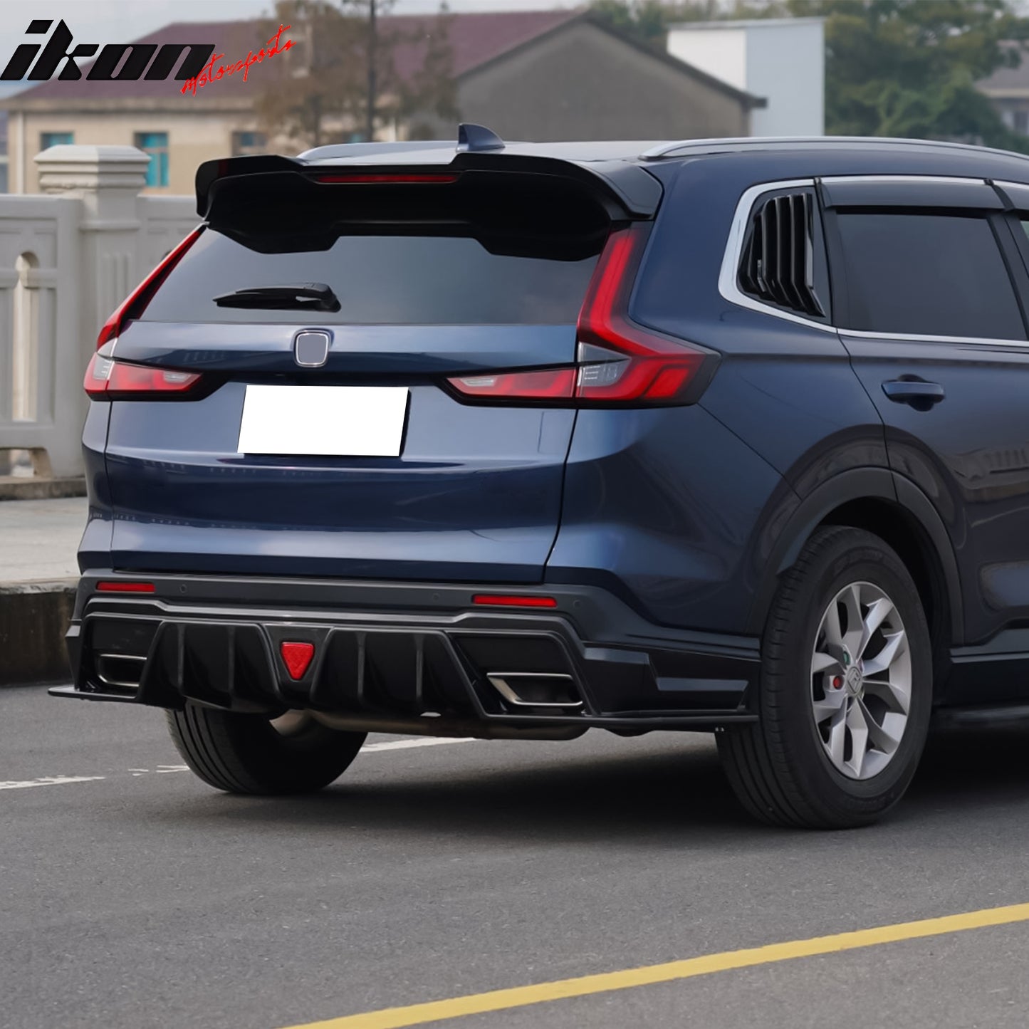 IKON MOTORSPORTS Rear Diffuser W/ Brake Light, Compatible with 2023 ...