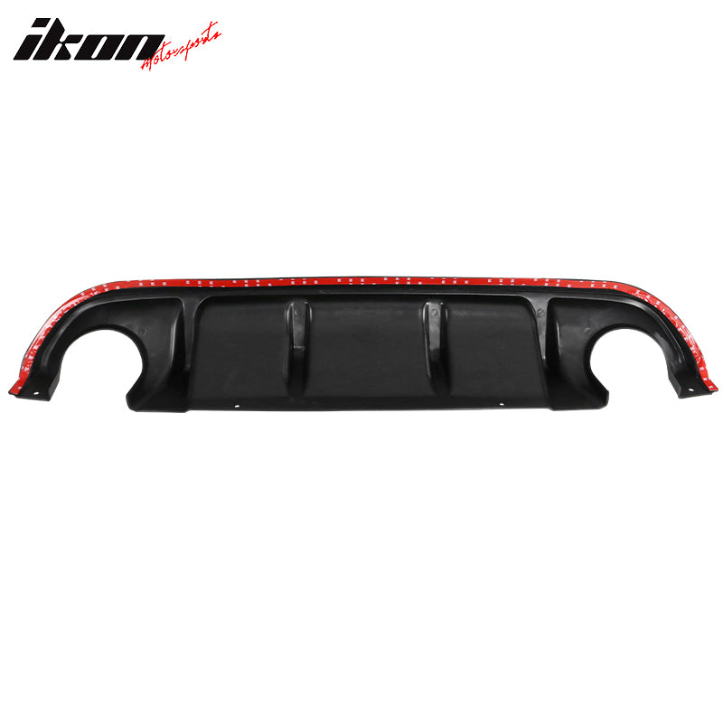 Rear Bumper Lip Diffuser Compatible with 2014-2017 Infiniti Q50, ABS ...