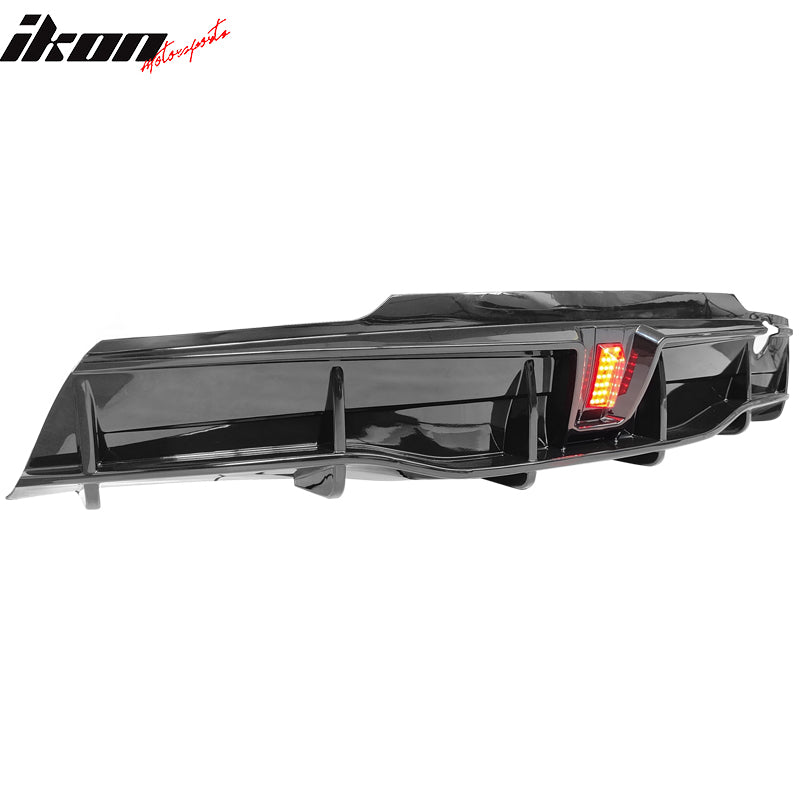 Upgrade Your 2020-2024 Tesla Model Y with IKON Style Rear Diffuser ...
