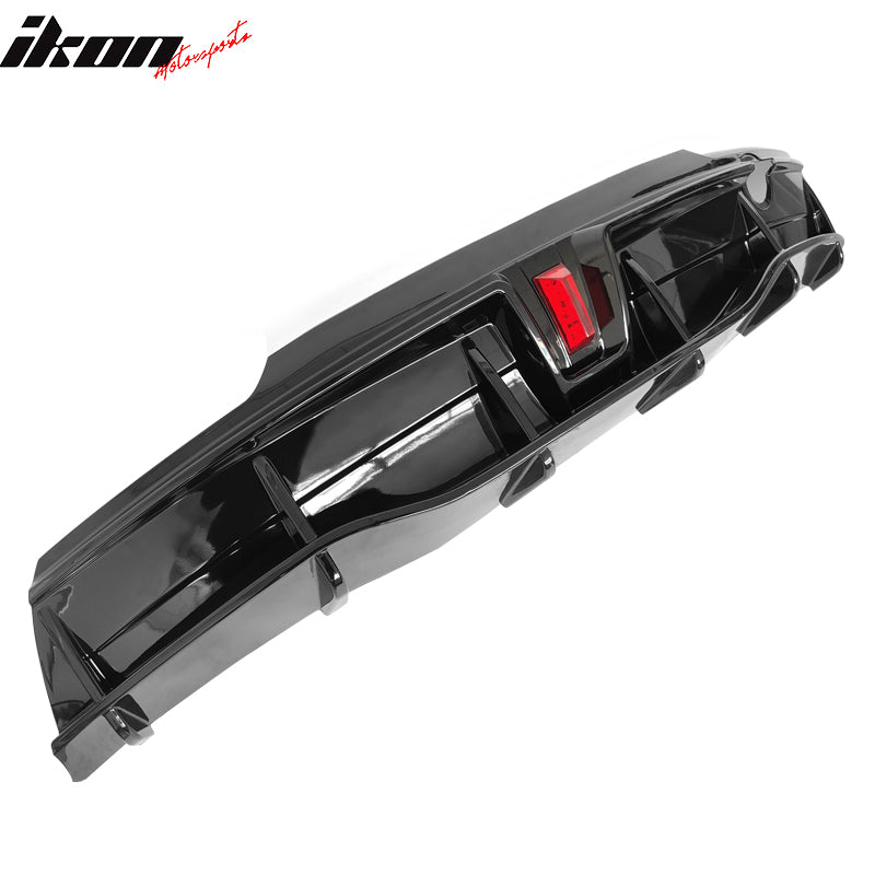 Upgrade Your 2020-2024 Tesla Model Y with IKON Style Rear Diffuser ...
