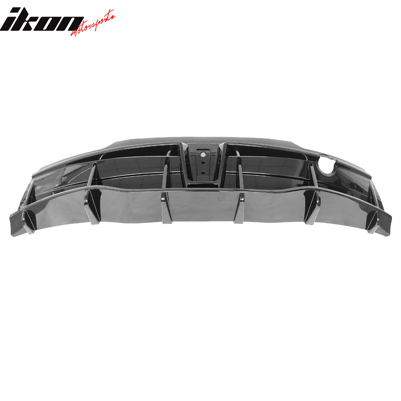 Upgrade Your 2020-2024 Tesla Model Y with IKON Style Rear Diffuser ...