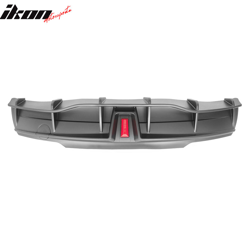 Upgrade Your 2020-2024 Tesla Model Y with IKON Style Rear Diffuser ...