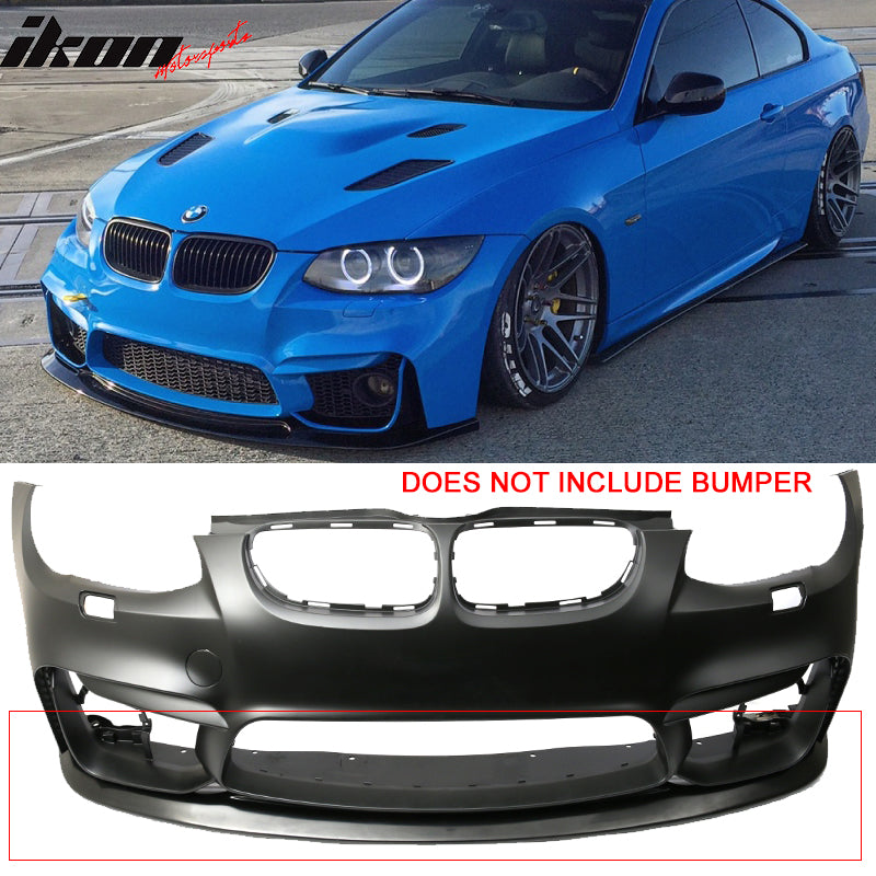 Front Bumper Lip Compatible With 2011-2013 BMW E92, V1 Style Unpainted ...