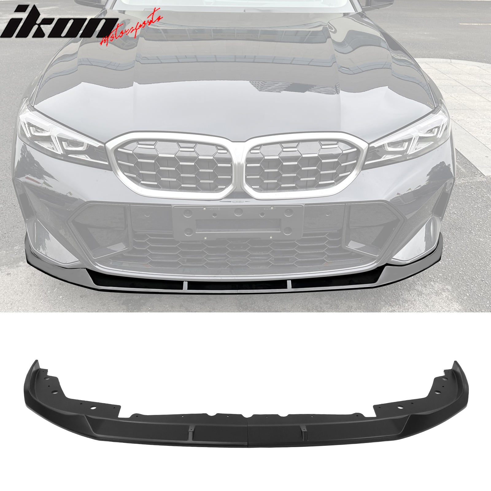 IKON MOTORSPRTS, Front Bumper Lip Compatible With 2023+ BMW G20 3 ...