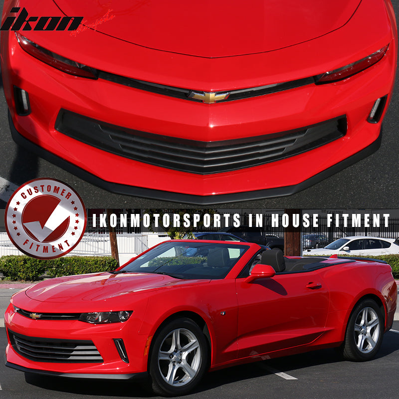 Front Bumper Lip Compatible With 2016-2018 Chevy Camaro, Factory Style ...