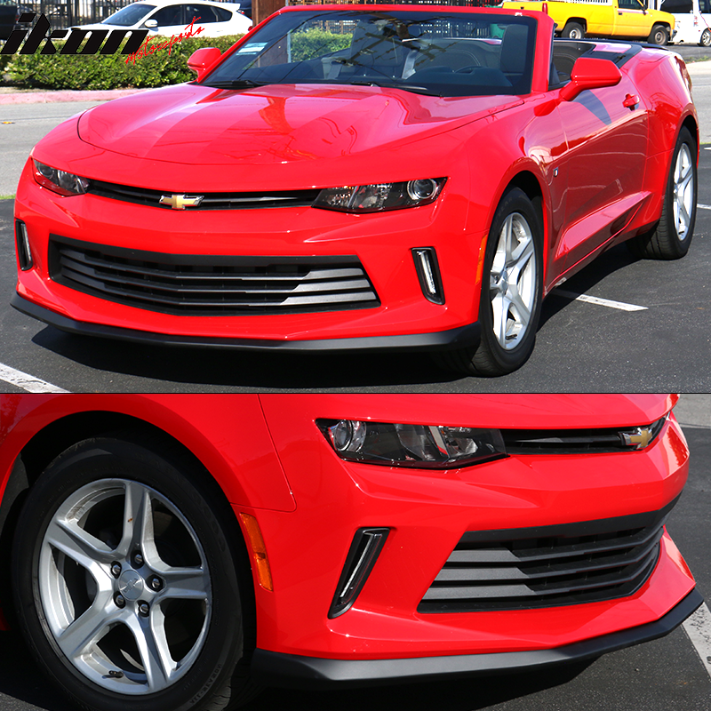 IKON MOTORSPORTS, Front Bumper Lip Compatible With 2016-2018 Chevrolet ...