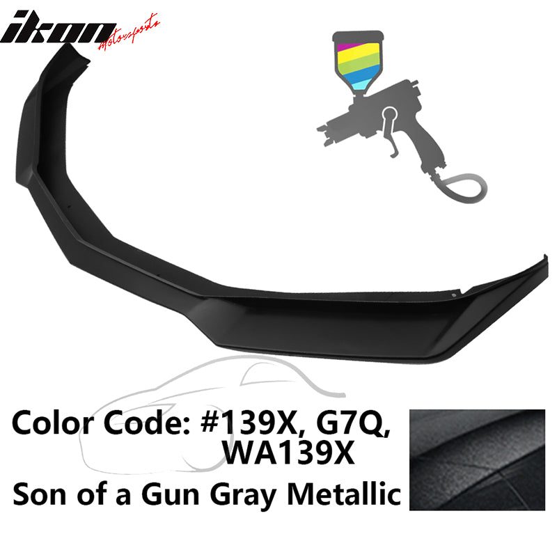 IKON MOTORSPORTS, Front Bumper Lip Compatible with 2016-2018 Chevy ...