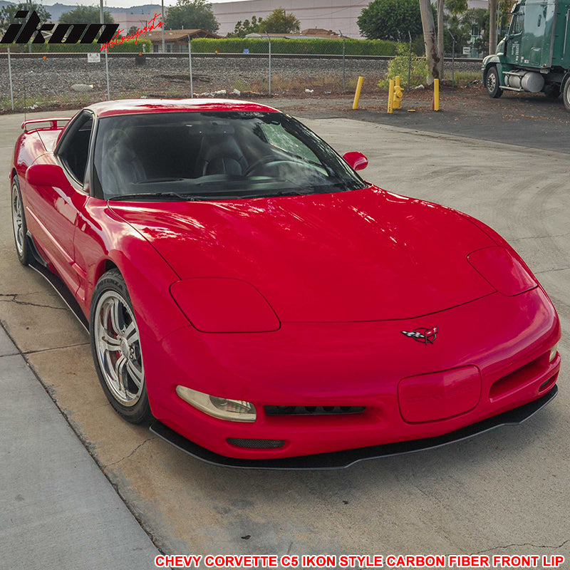 IKON MOTORSPORTS, Front Bumper Lip Compatible With 1997-2004 Chevy ...