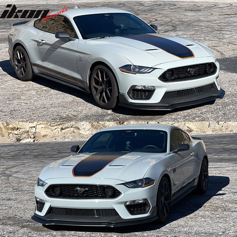 Front Lip for 2021-2023 Ford Mustang Mach 1 | Handling Package Style ...