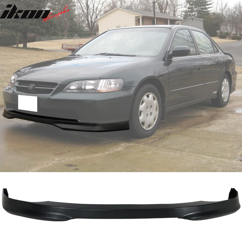 IKON MOTORSPORTS, Front Bumper Lip Compatible With 1998-2002 Honda ...