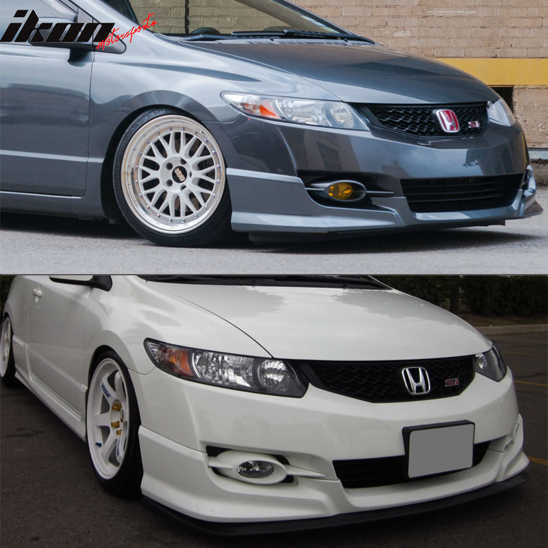 Shop 2009-2011 Honda Civic HFP Front Bumper Lip Spoiler - Fast Shipping! – Ikon Motorsports