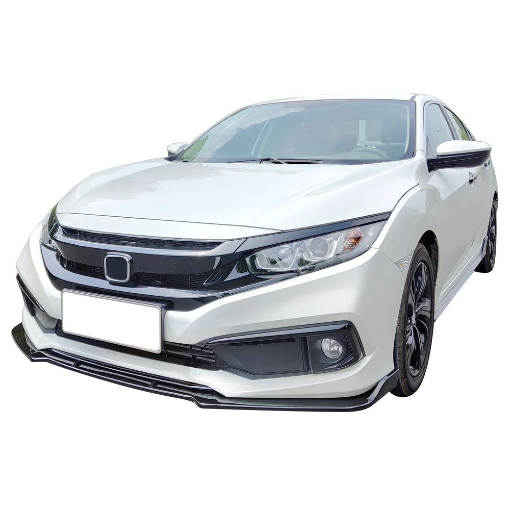 IKON MOTORSPORTS, Front Bumper Lip Compatible With 2019-2021 Honda ...