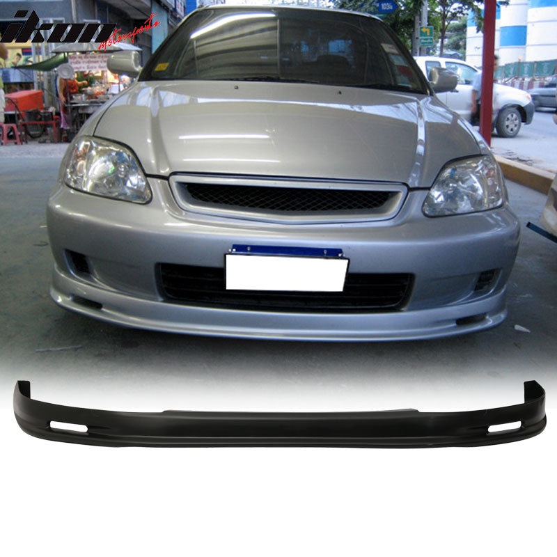 Compatible With 1999-2000 Honda Civic Front Bumper Lip Polyurethane ...