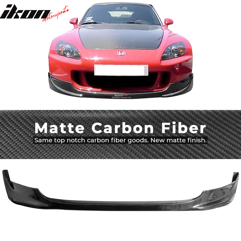 IKON MOTORSPORTS, Front Bumper Lip Compatible With 2004-2009 Honda ...