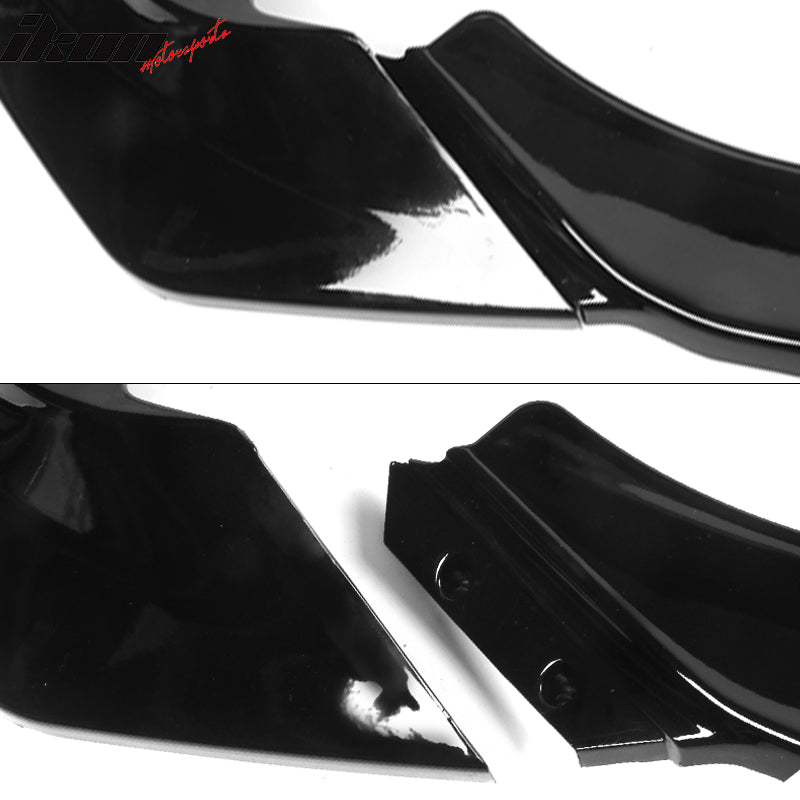 IKON MOTORSPORTS, Front Bumper Lip Compatible With 2021-2024 Kia K5 GT ...