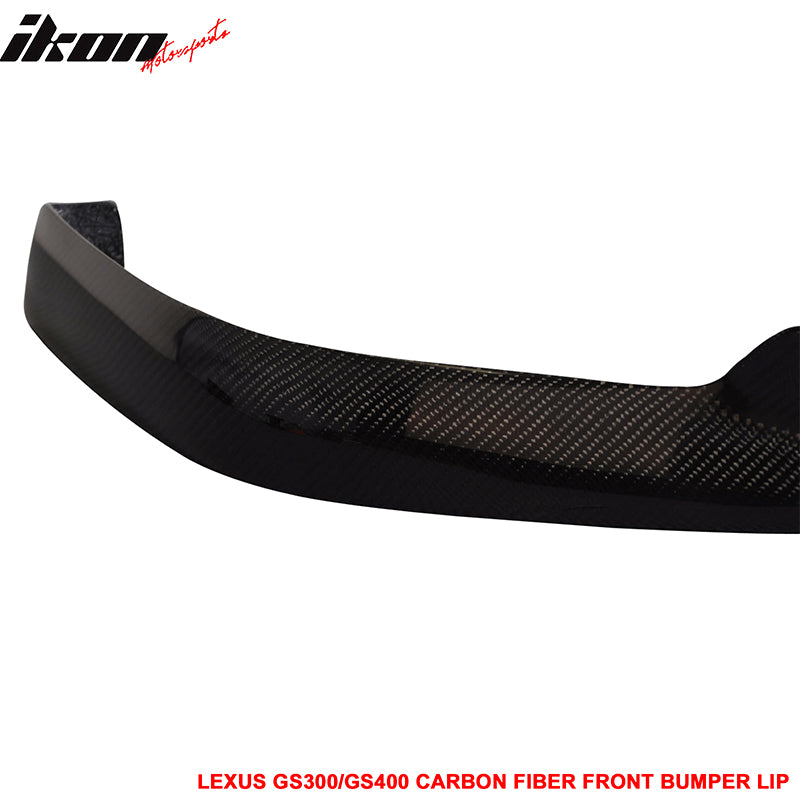 IKON MOTORSPORTS, Front Bumper Lip Compatible With 1998-2005 Lexus ...