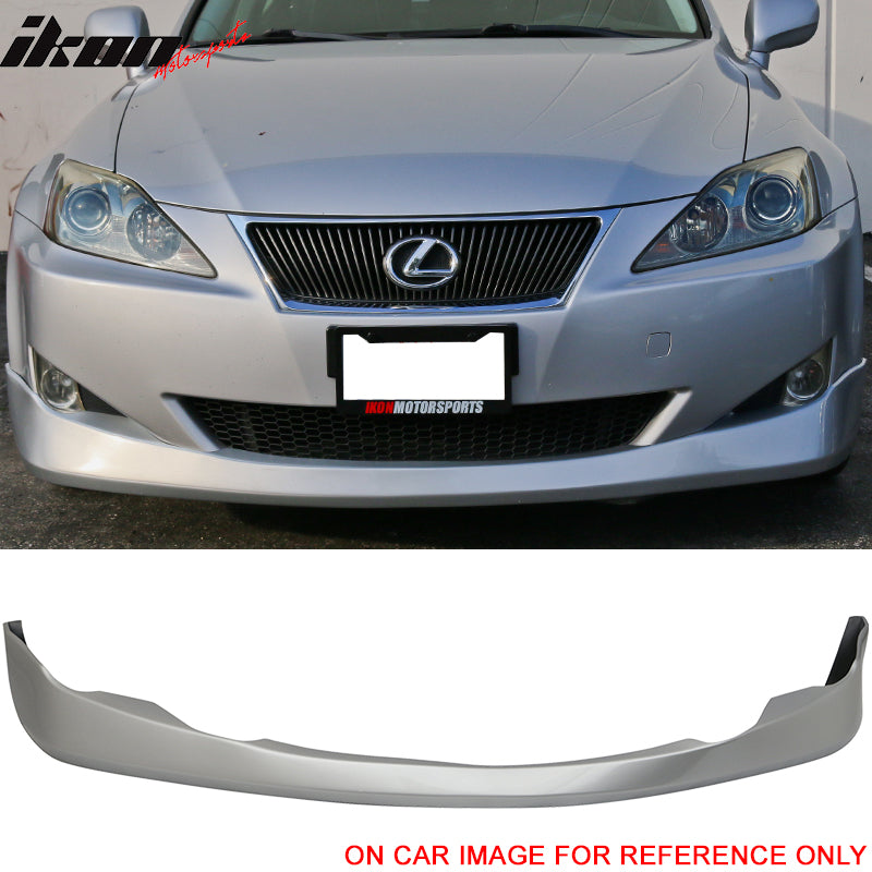 IKON MOTORSPORTS, Pre-Painted Front Bumper Lip Compatible With 2006 ...