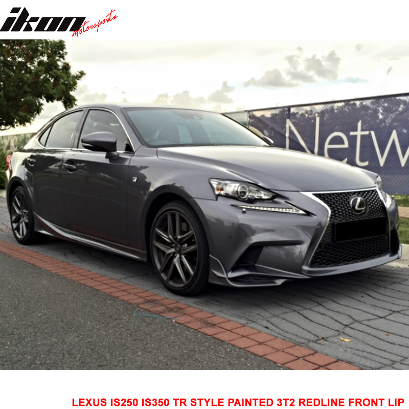 Compatible With 2014-2016 Lexus IS250Front Lip Splitters – Ikon Motorsports
