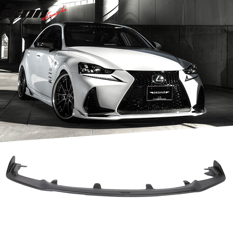 Front Lip Spoiler for 2017-2020 Lexus IS F-Sport | AR Style | Sleek ...