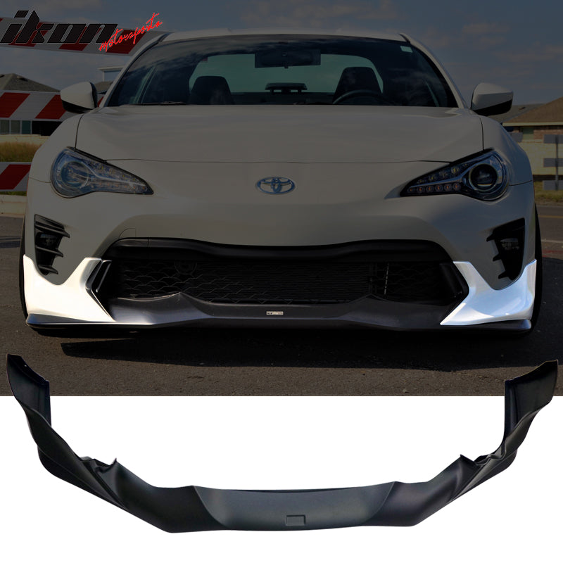 IKON MOTORSPORTS, Front Bumper Lip Compatible With 2017-2020 Toyota 86 ...