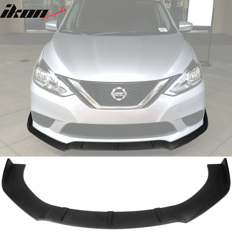 IKON MOTORSPORTS, 3PCS Front Bumper Lip Compatible With 2013-2021 ...