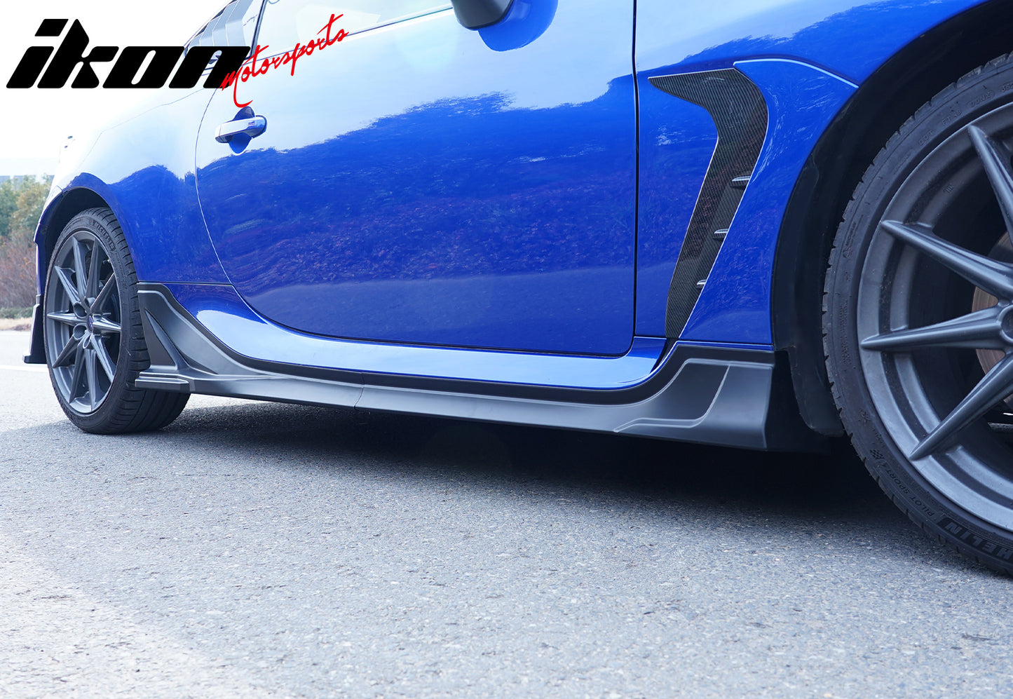 IKON MOTORSPORTS, Side Skirts Extention Compatible with 2022-2024 ...