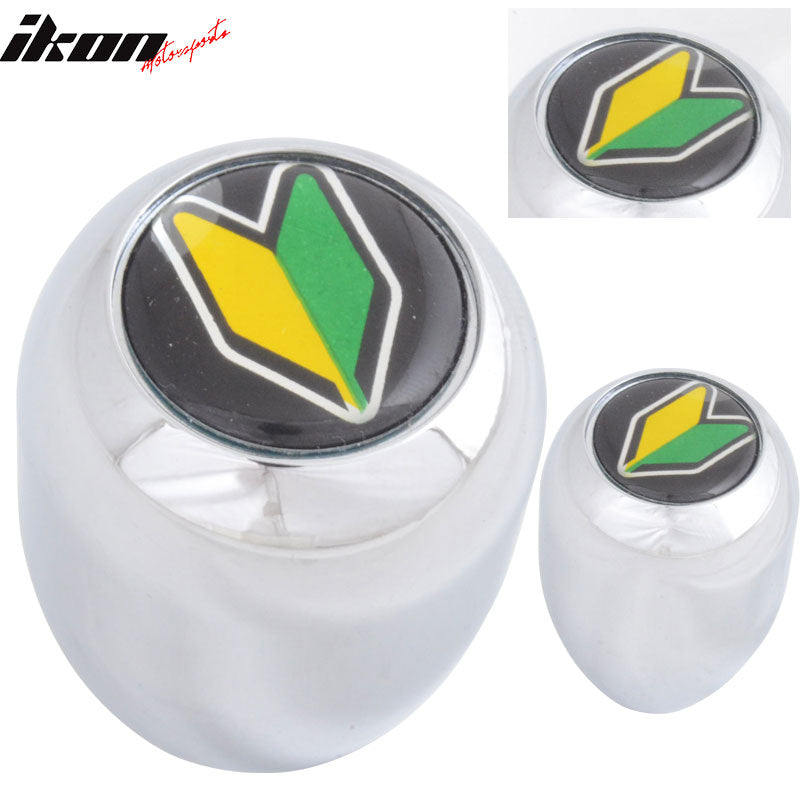 Manual MT Chrome Gear Shift Knob Compatible With Jeep Wrangler Cherokee ...