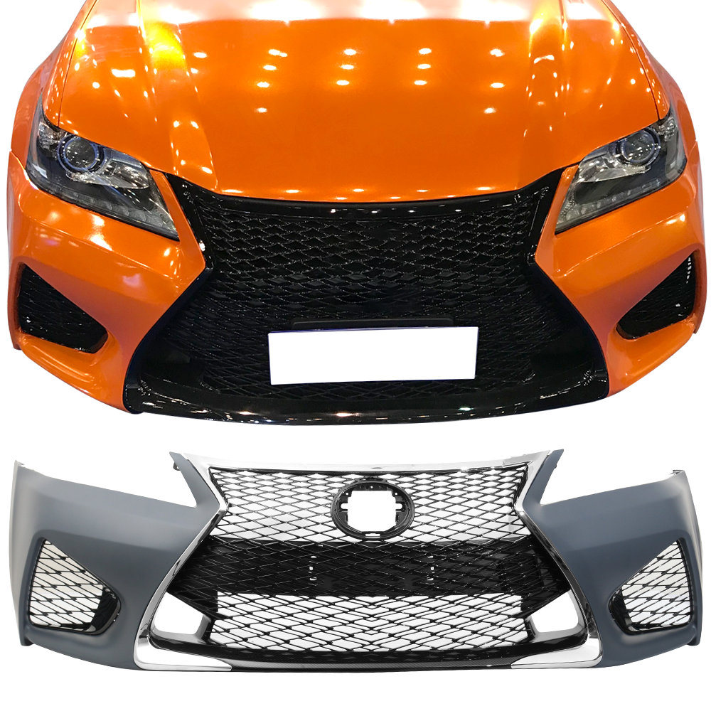 Buy Best Lexus GS F Sport Style Front Bumper Conversion w/ Grille ...