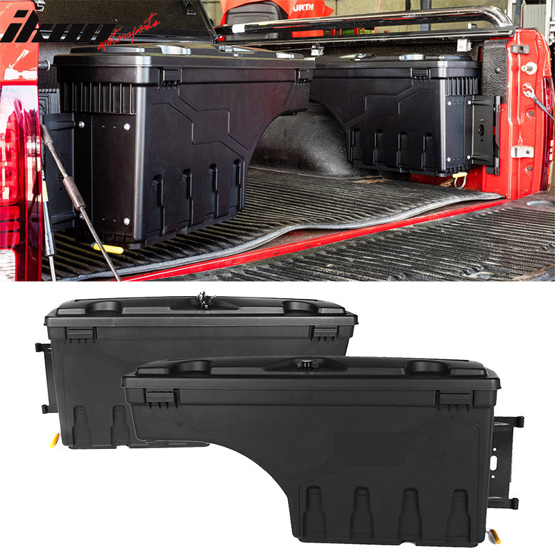 Compatible With 02-18 Ram 1500 2500 3500 Truck Bed Storage Box Toolbox ...