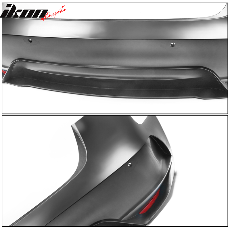 Buy Best Tesla Model 3 IKON Style Rear Bumper Cover W/Reflectors Online ...