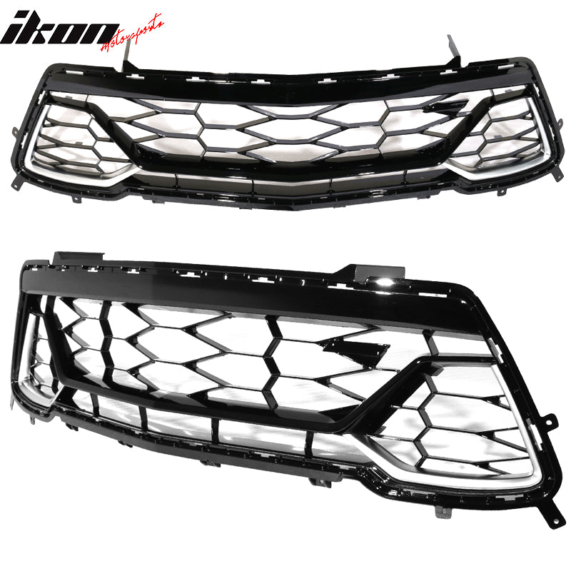 Grille Compatible With 2016-2018 Chevy Camaro, 50th Anniversary Front ...
