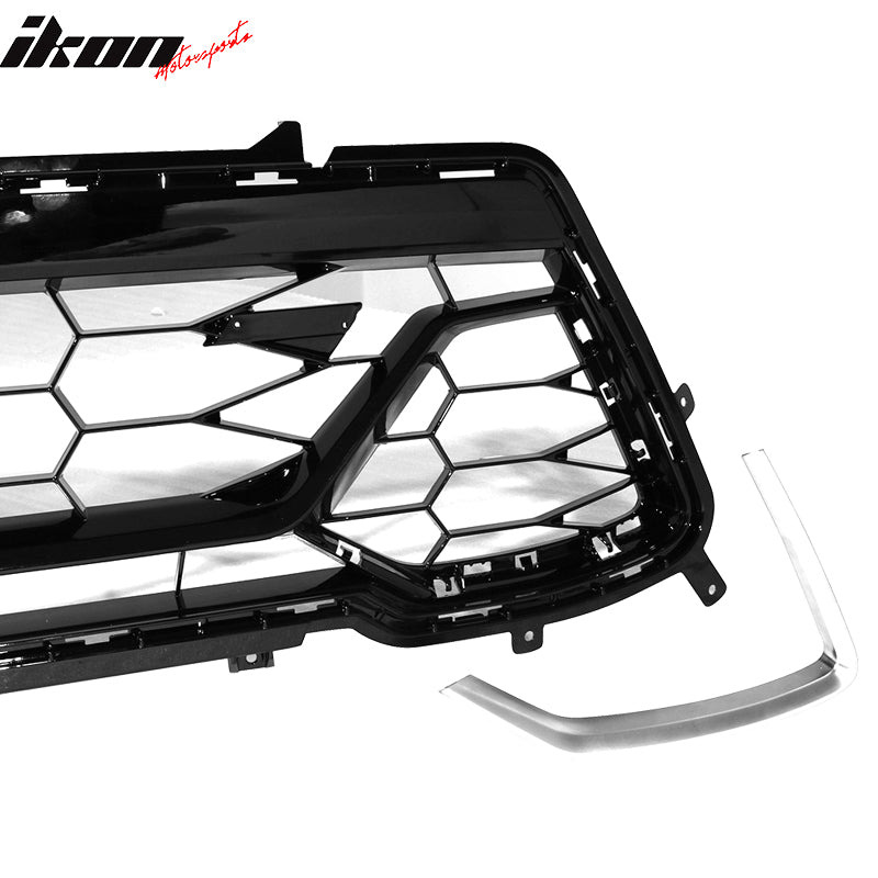 Grille Compatible With 2016-2018 Chevy Camaro, 50th Anniversary Front ...
