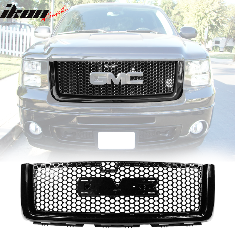 Durable ABS GMC Car Grille for GMC Sierra 1500 (2007-2013) - Enhance ...
