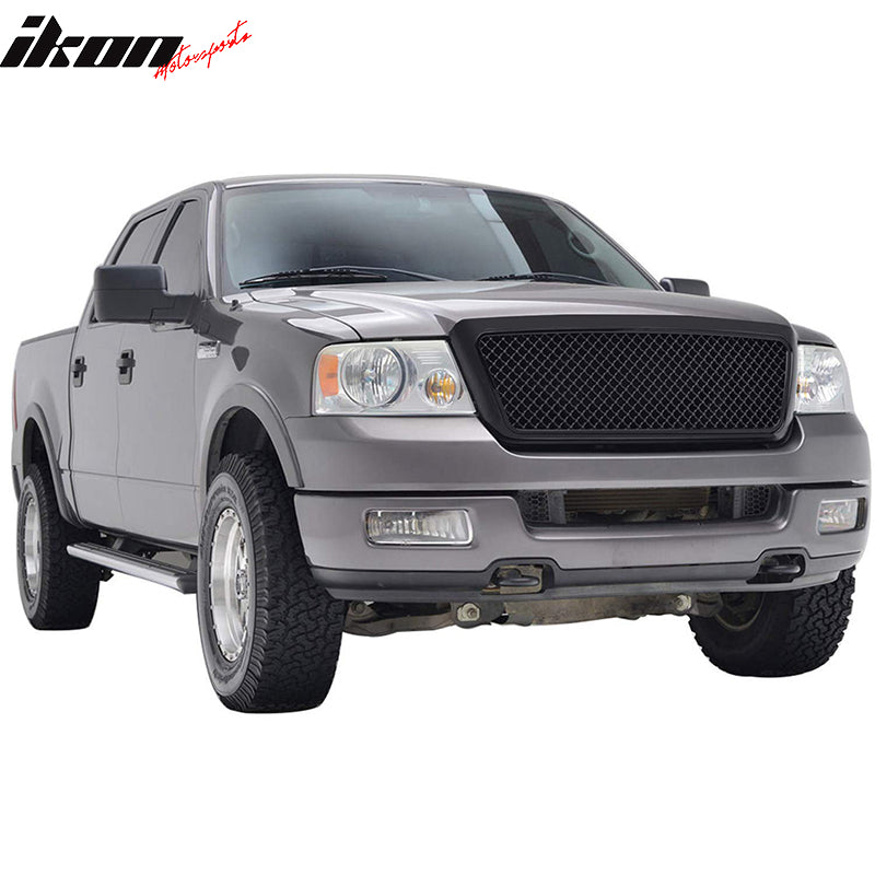 Front Grille Compatible With 2004-2008 Ford F150, Mesh style ABS ...