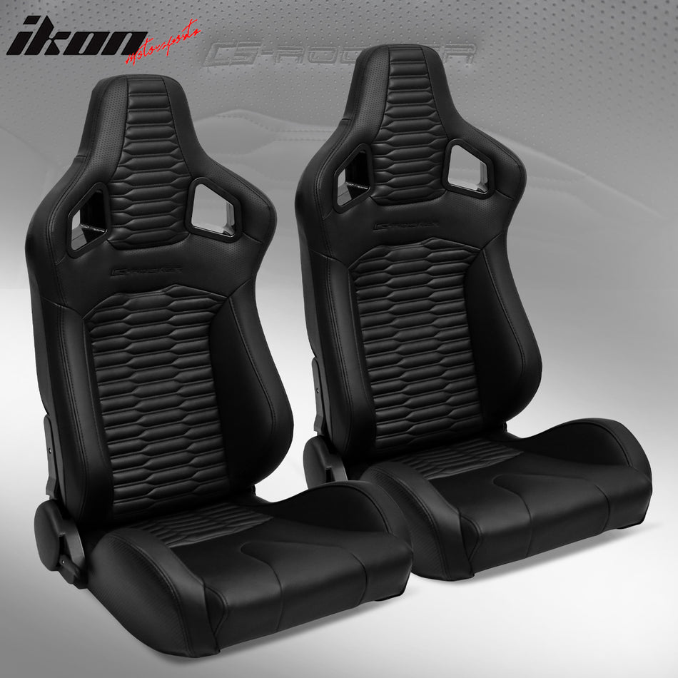 Universal Racing Seat - Multiple Colors & Materials to Choose – Ikon ...