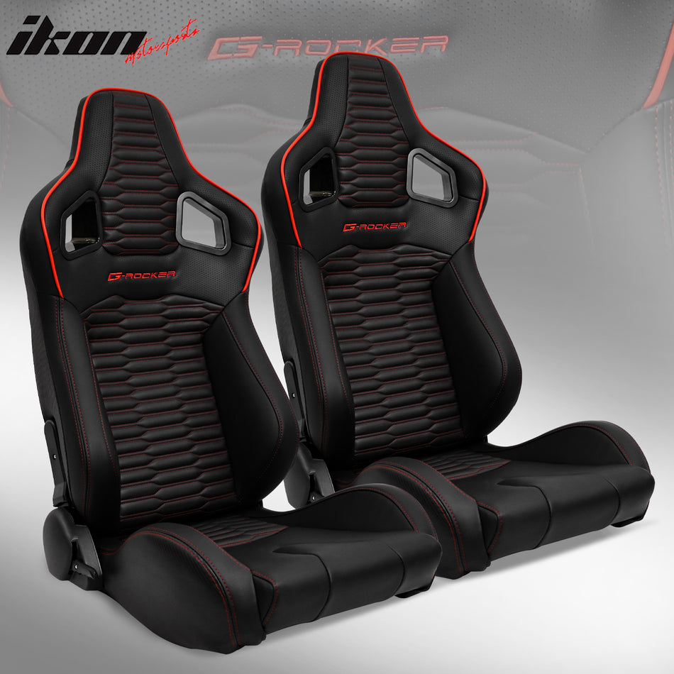Universal Racing Seat - Multiple Colors & Materials to Choose – Ikon ...