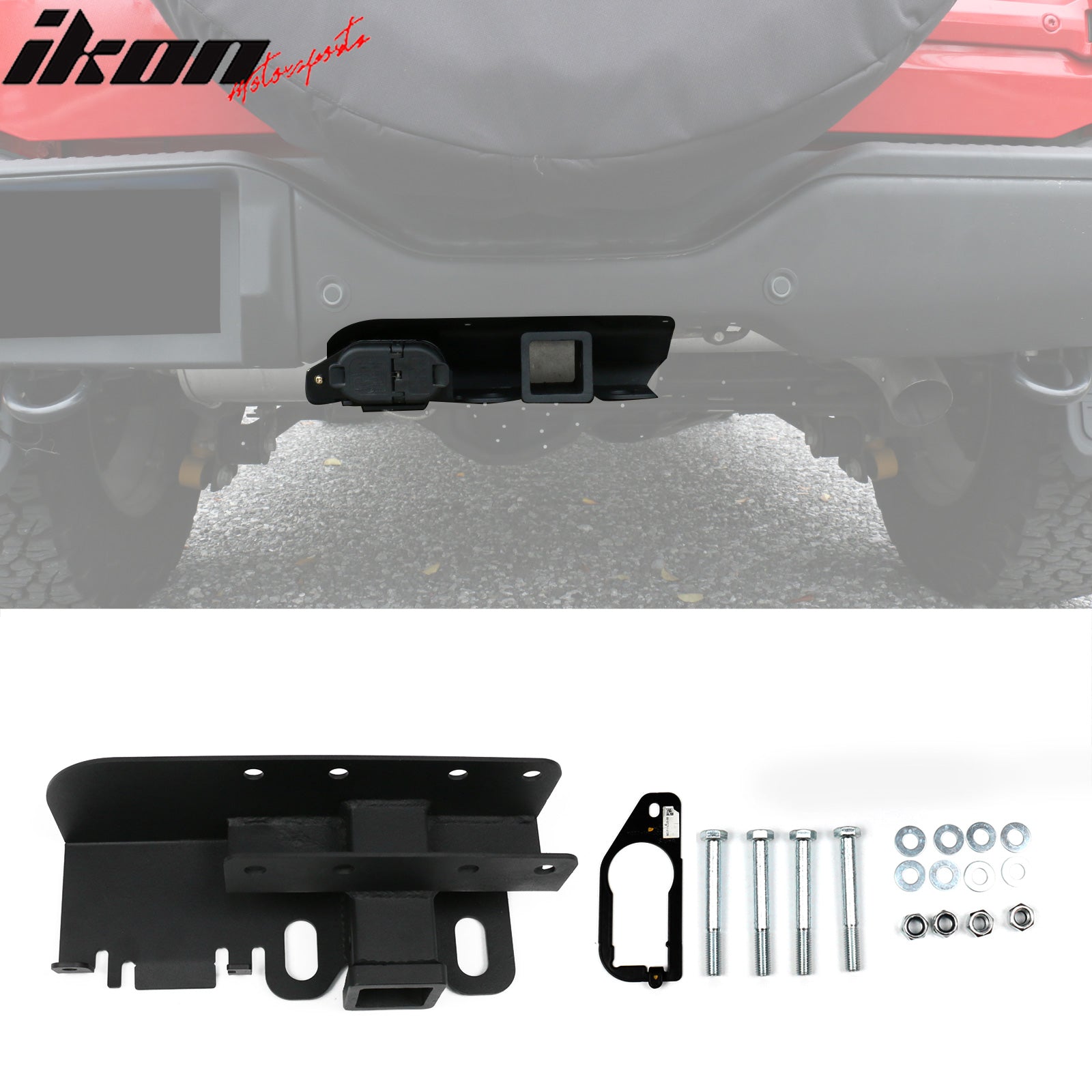 IKON MOTORSPORTS, Trailer Tow Compatible With 2021-2023 Ford Bronco 2/4 ...