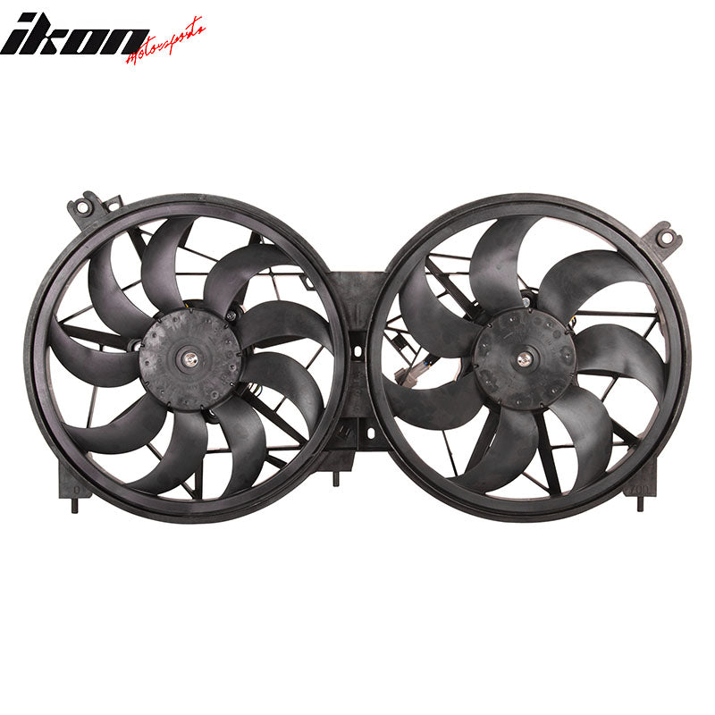 IKON MOTORSPORTS Radiator Cooling Fan Assembly Replacement for 2015 ...