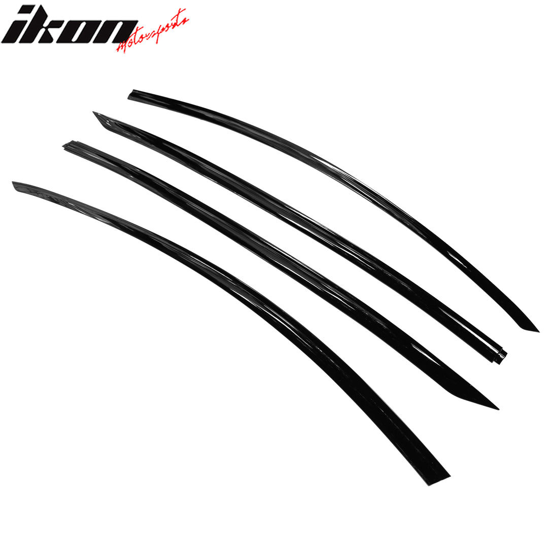 IKON MOTORSPORTS, Window Visors Compatible With 2020-2023 Tesla Model Y ...