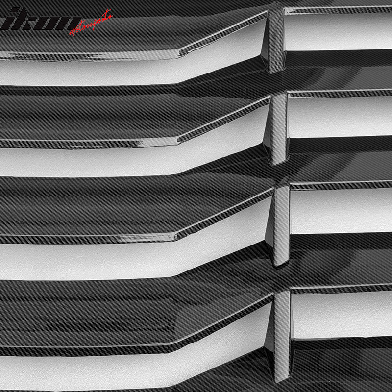 IKON MOTORSPORTS Rear Window Louver Compatible with 2022-2024 Subaru ...