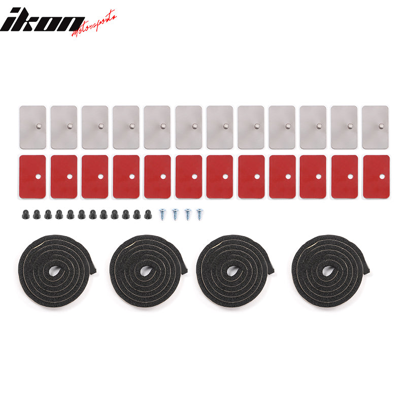 IKON MOTORSPORTS Rear Window Louver Compatible with 2022-2024 Subaru ...