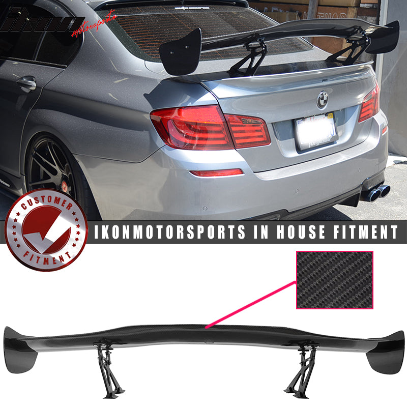 IKON MOTORSPORTS, Universal Fit 57'' Inch Trunk Spoiler, GT Style ...