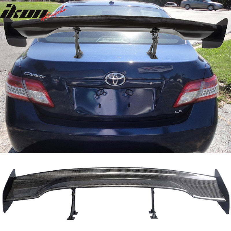IKON MOTORSPORTS, Universal Fit 57'' Inch Trunk Spoiler, 12" Height ...
