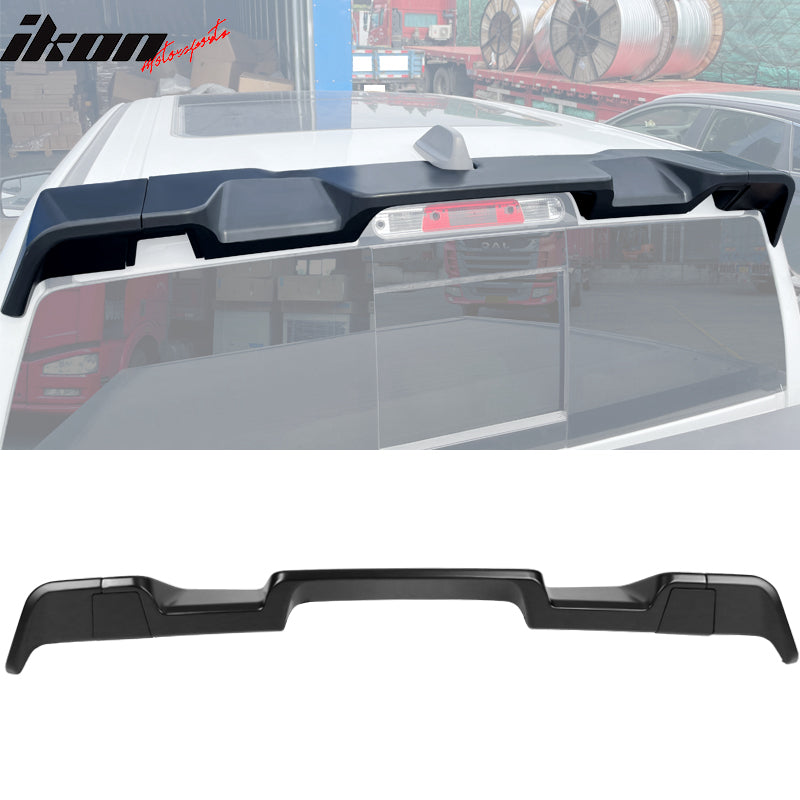 IKON MOTORSPORTS, Rear Roof Spoiler Compatible with 2019-2023 Ram 1500 ...