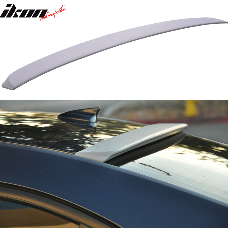 IKON MOTORSPORTS, Roof Spoiler Compatible With 2014-2017 Mazda 3 Sedan ...