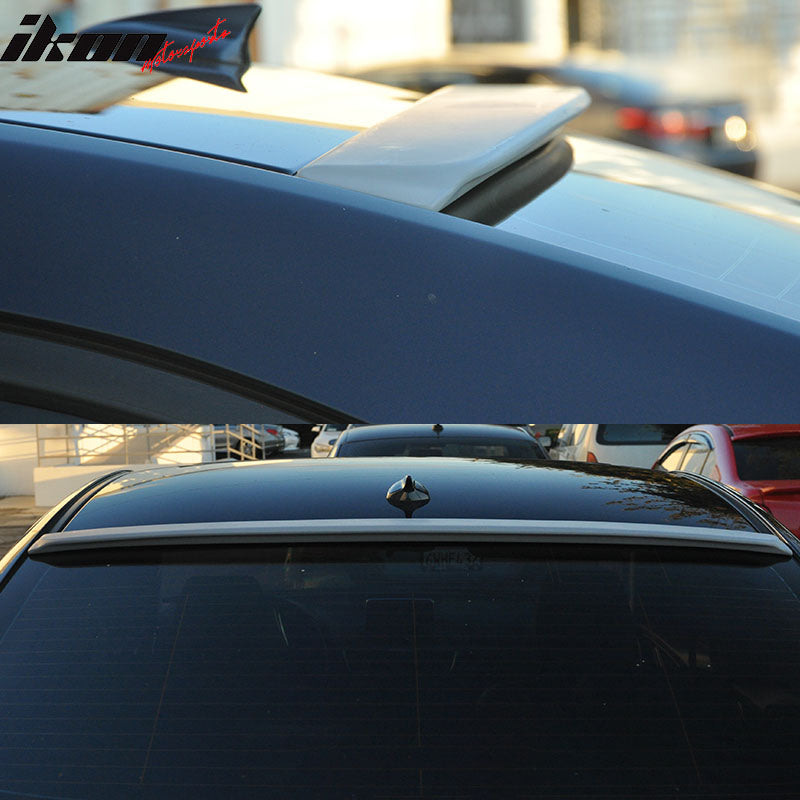 IKON MOTORSPORTS, Roof Spoiler Compatible With 2014-2017 Mazda 3 Sedan ...