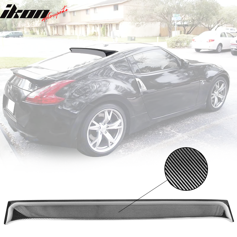 IKON MOTORSPORTS, Roof Spoiler Compatible With 2009-2020 Nissan 370Z ...